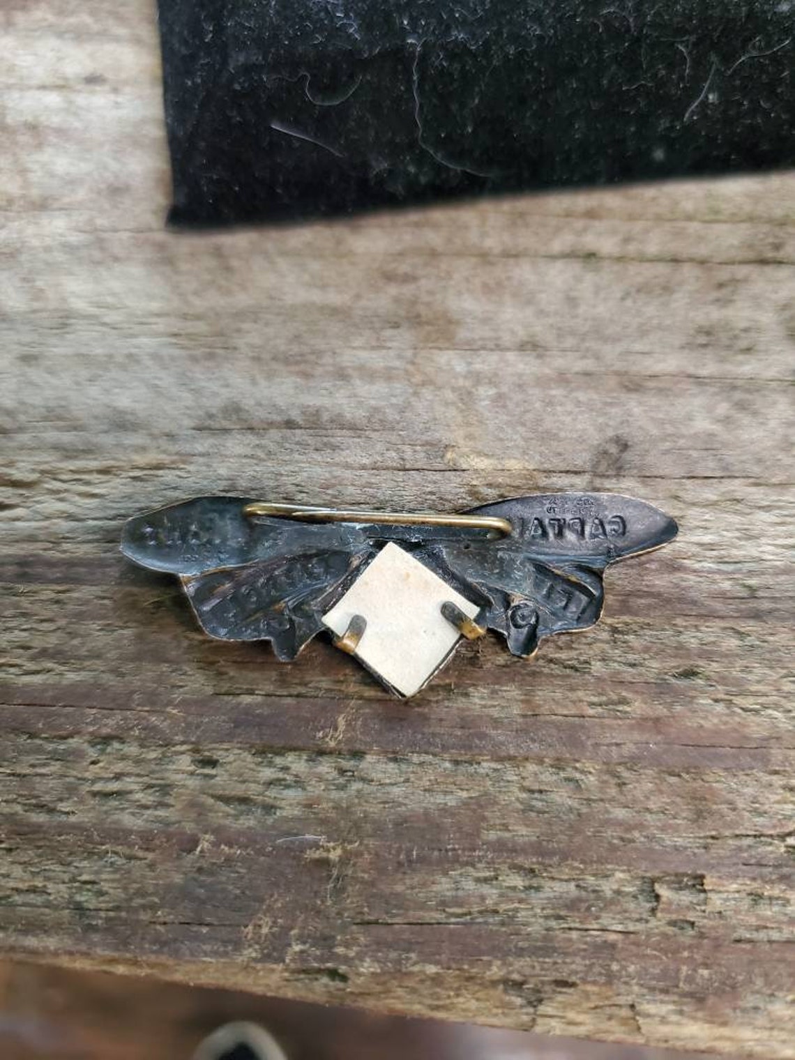 Vintage Captain Midnight Flight Patrol Skelly Pin - Etsy