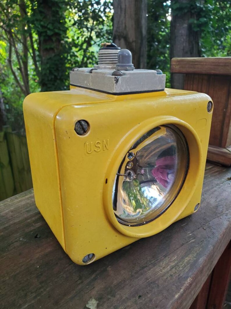 Vintage Roflan US Navy Battle Lantern | Etsy