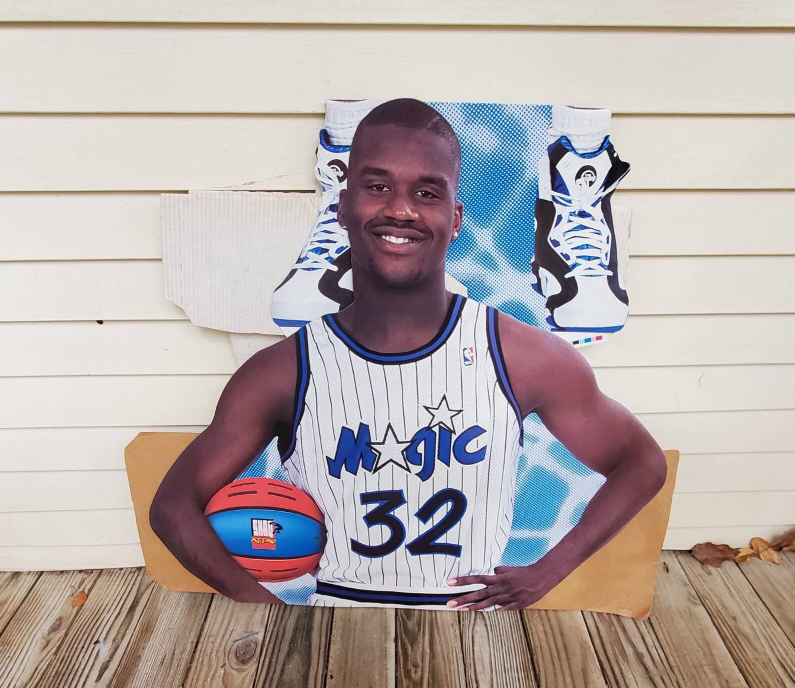 Vintage NBA Shaquille O'neal Shaq Attack Cutout Standee - Etsy