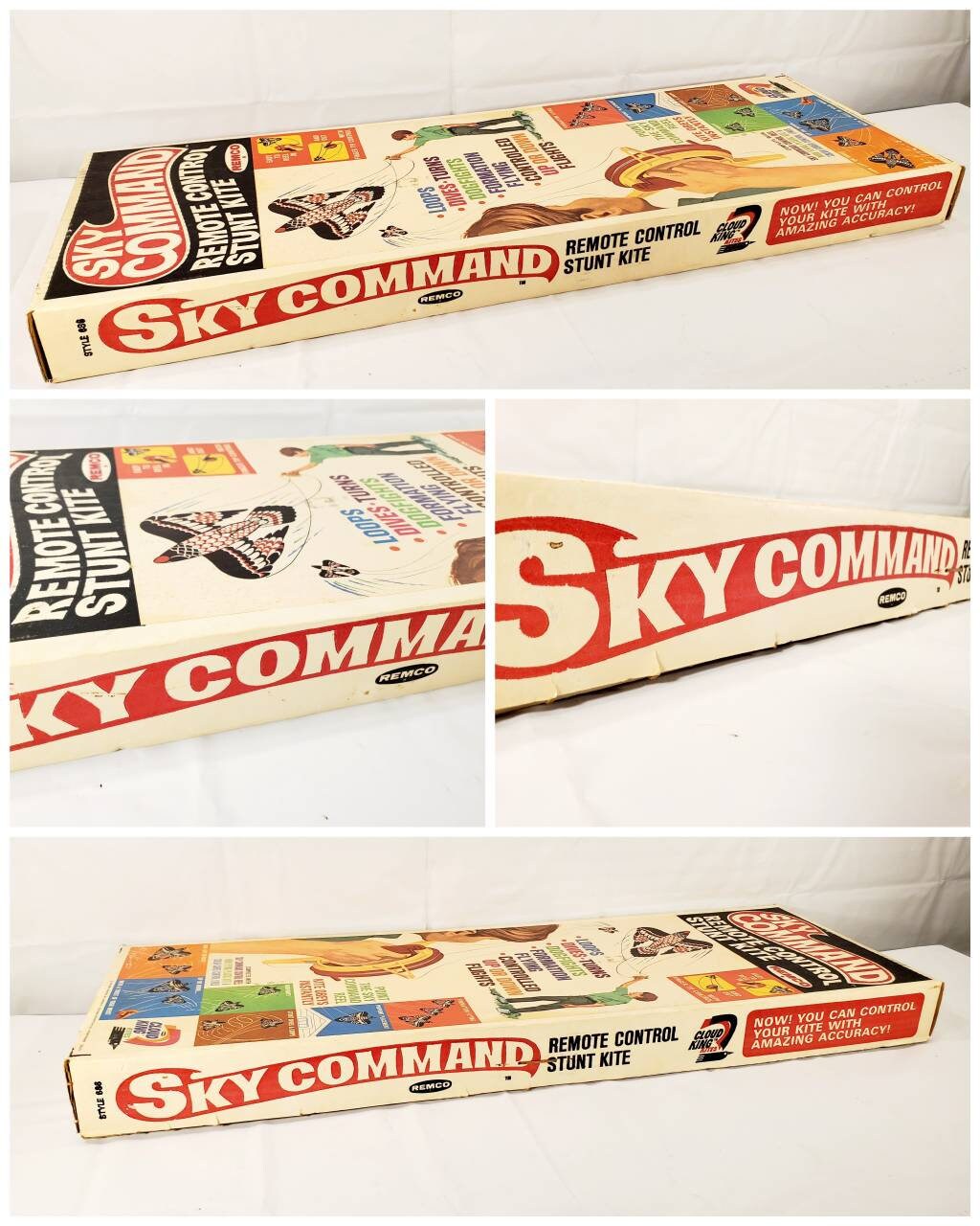Rare Vintage NOS 1960s Remco Sky Command Remote Control Stunt | Etsy