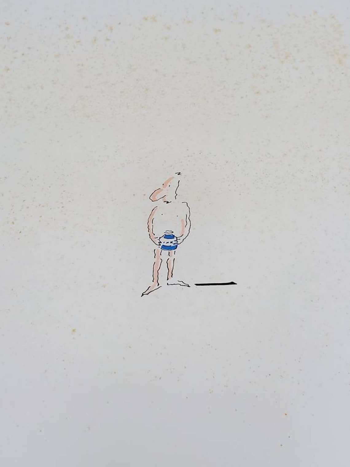 Vintage 1987 R.O. Blechman Art Exhibition Poster - Etsy