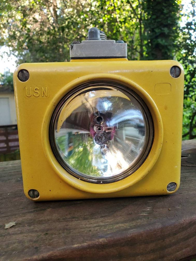 Vintage Roflan US Navy Battle Lantern | Etsy