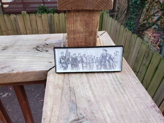 Vintage USSR Lenin Desk Plaque Picture | Etsy