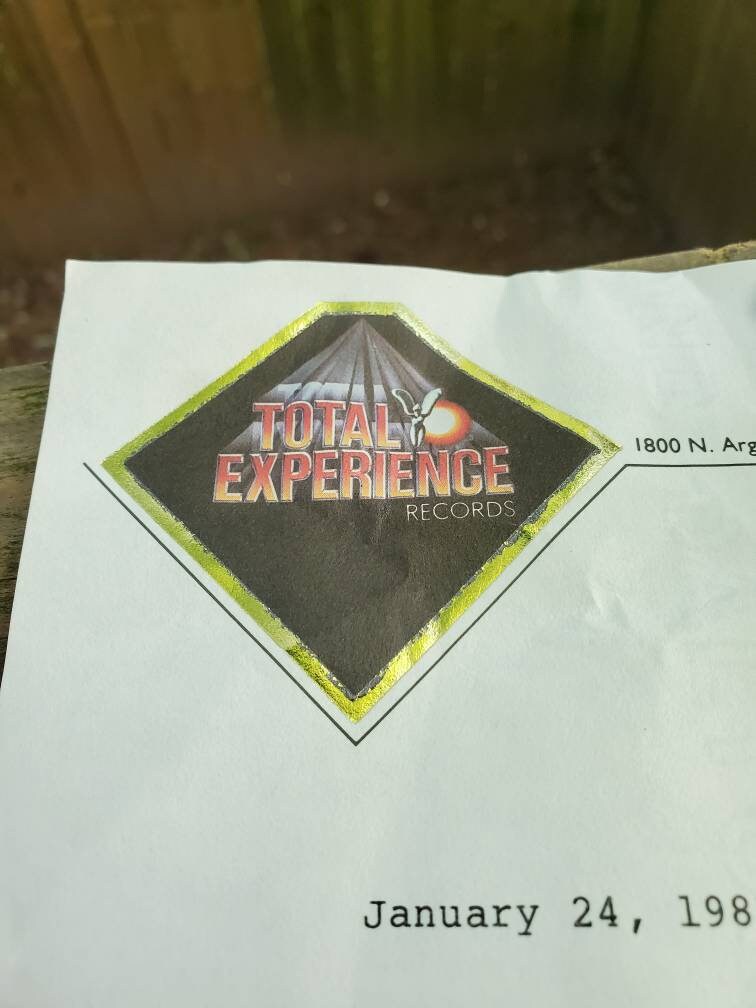 Vintage Total Experience Records Clock Promo Clock - Etsy