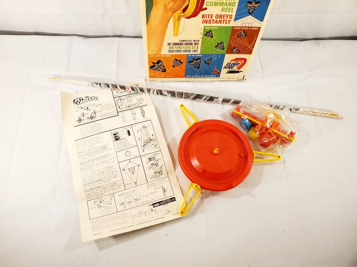 Rare Vintage NOS 1960s Remco Sky Command Remote Control Stunt | Etsy