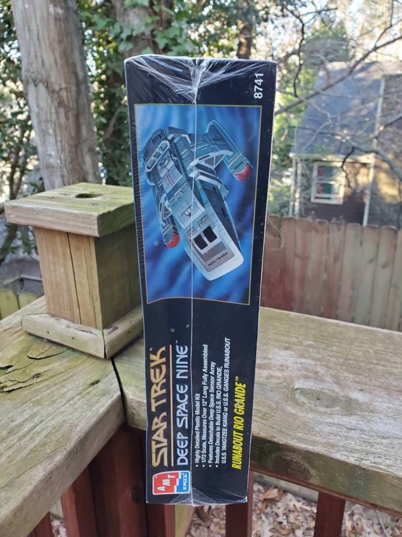 Vintage AMT ERTL Star Trek Deep Space Nine Runabout Rio Grande - Etsy