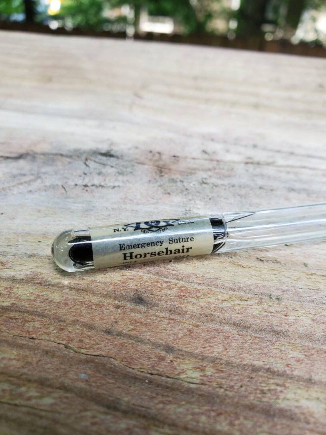 Vintage David & Geck Inc Medical Horsehair Suture Tube | Etsy