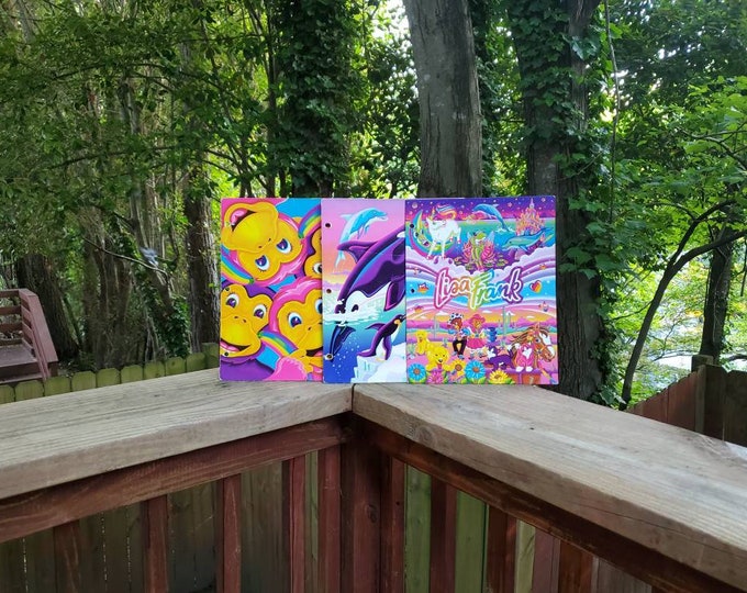 Vintage Lisa Frank Folder Set - Etsy