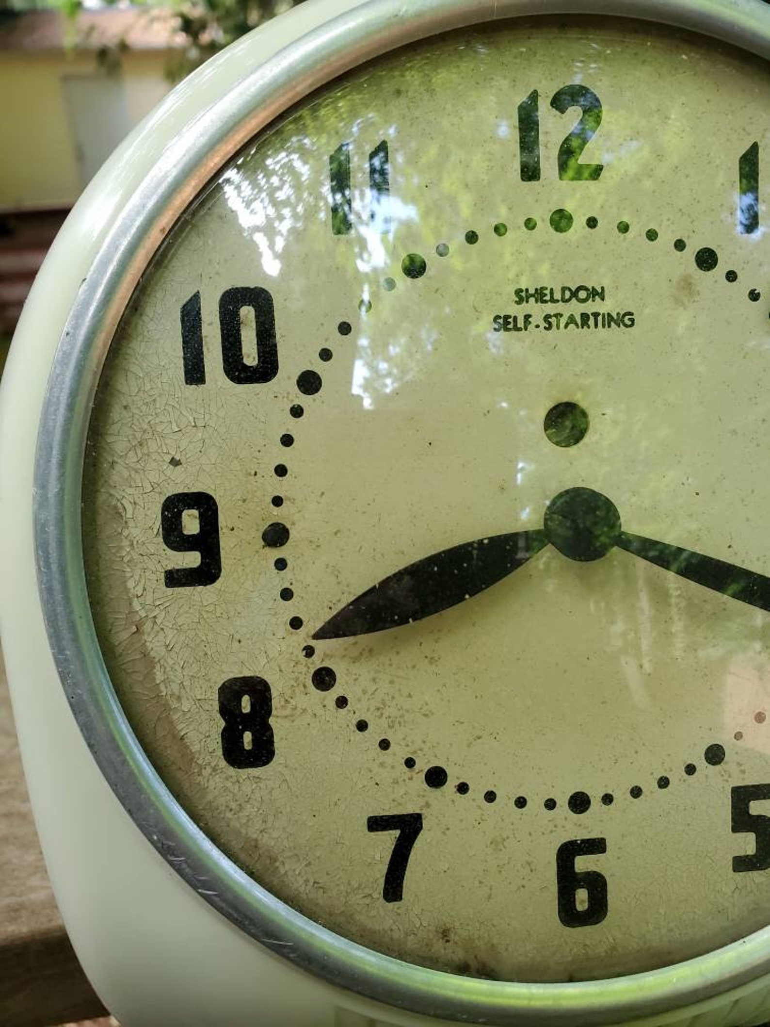 Vintage Sheldon Self Starting Clock Wall Clock K-200 - Etsy Finland