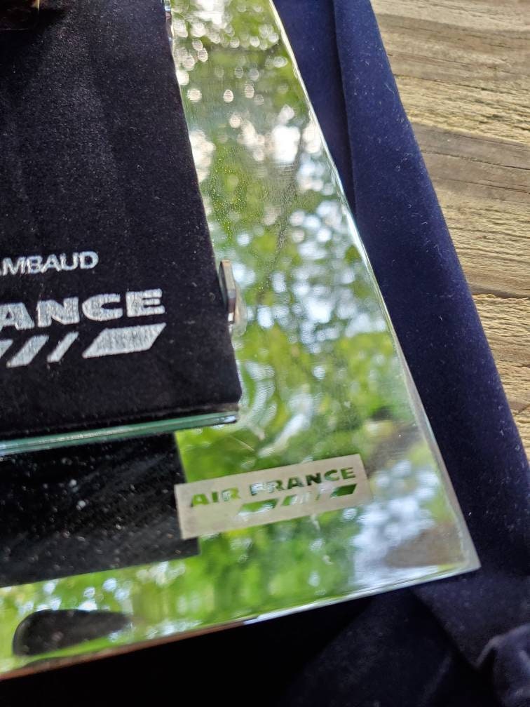 Vintage Edouard Rambaud Air France Airplane Picture Frame | Etsy