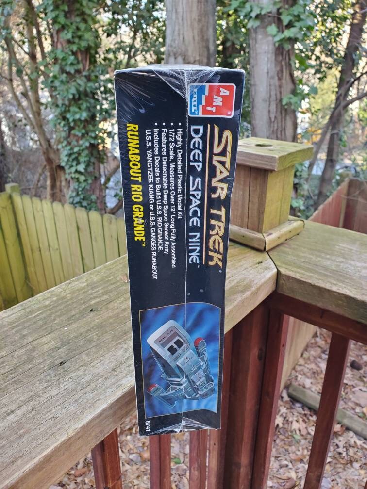 Vintage AMT ERTL Star Trek Deep Space Nine Runabout Rio Grande Sealed ...
