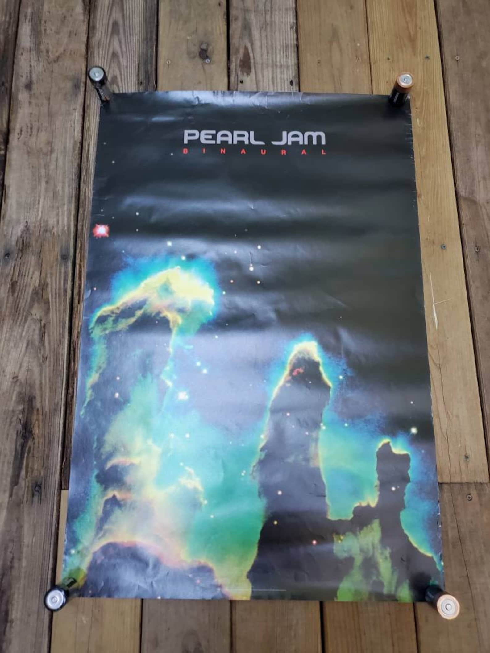 Vintage 2000 Pearl Jam Binaural Promo Poster - Etsy
