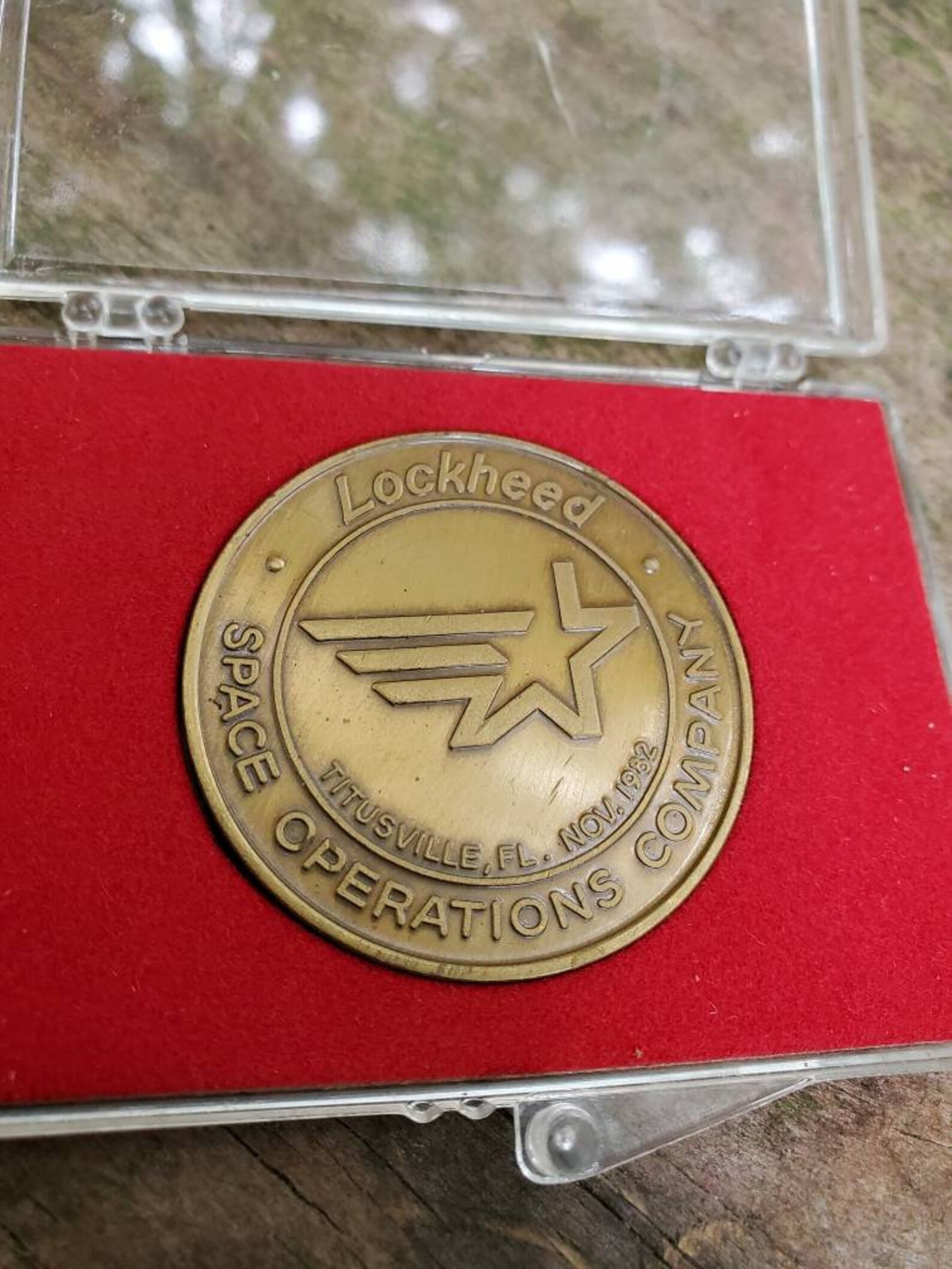 Lockheed Space Operations Challenge Coin | Etsy