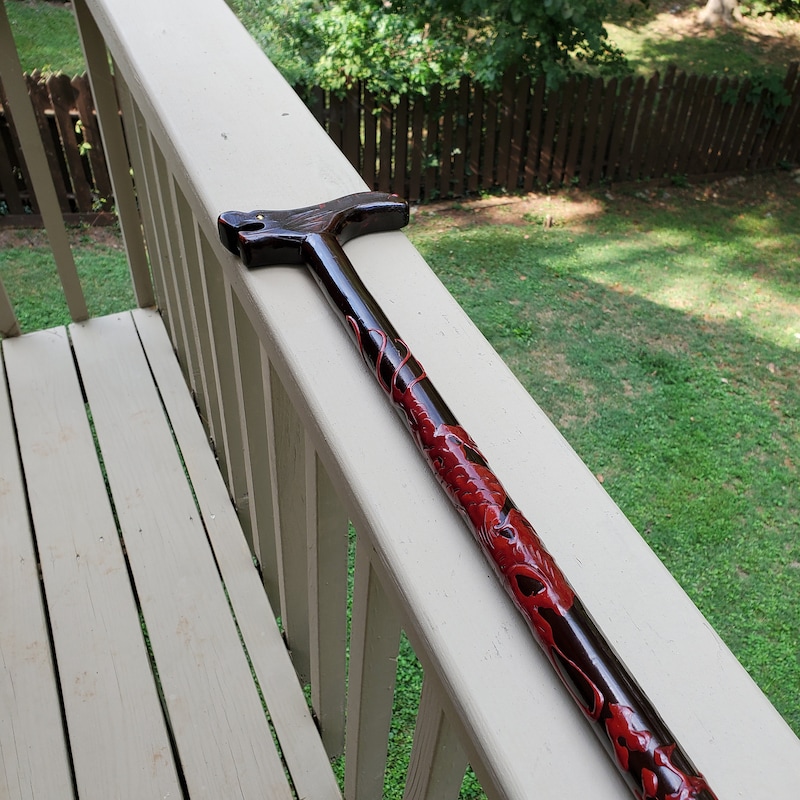 Dragon Cane - Etsy
