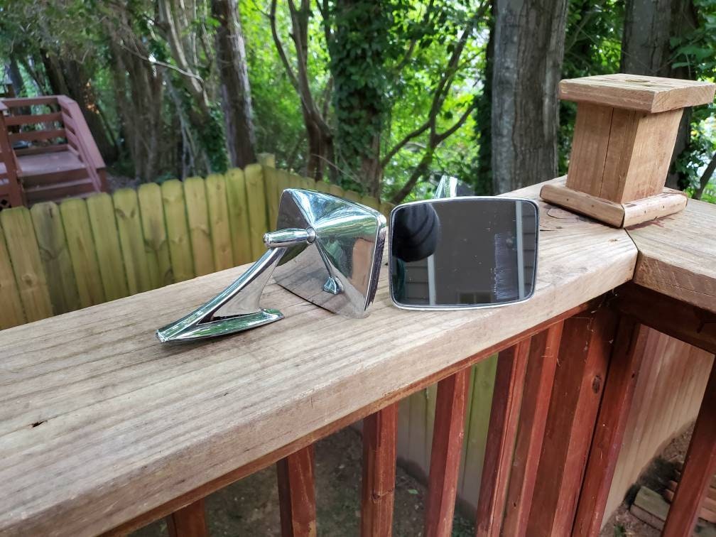 Vintage Chrome GM Chevy CBC Car Side Mirrors Rat Rod Side Mirrors - Etsy