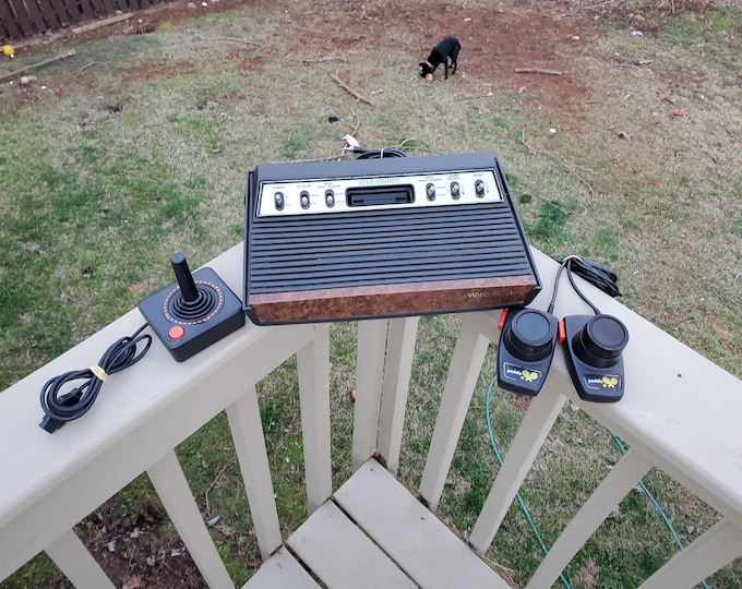 Vintage Atari 2600 6 Switch Console Video Game - Etsy