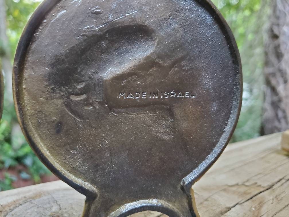 Vintage Mitzvoth Jewish Bookends Made in Israel | Etsy