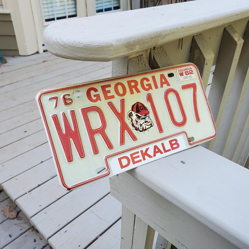 Georgia State Plate - Etsy