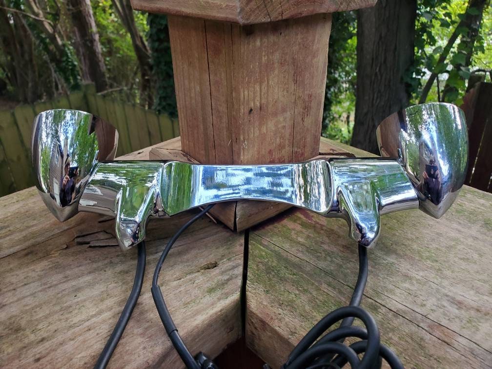 Vintage Chrome Motorcycle Bullet Light Bar SAE T07K-0012 - Etsy