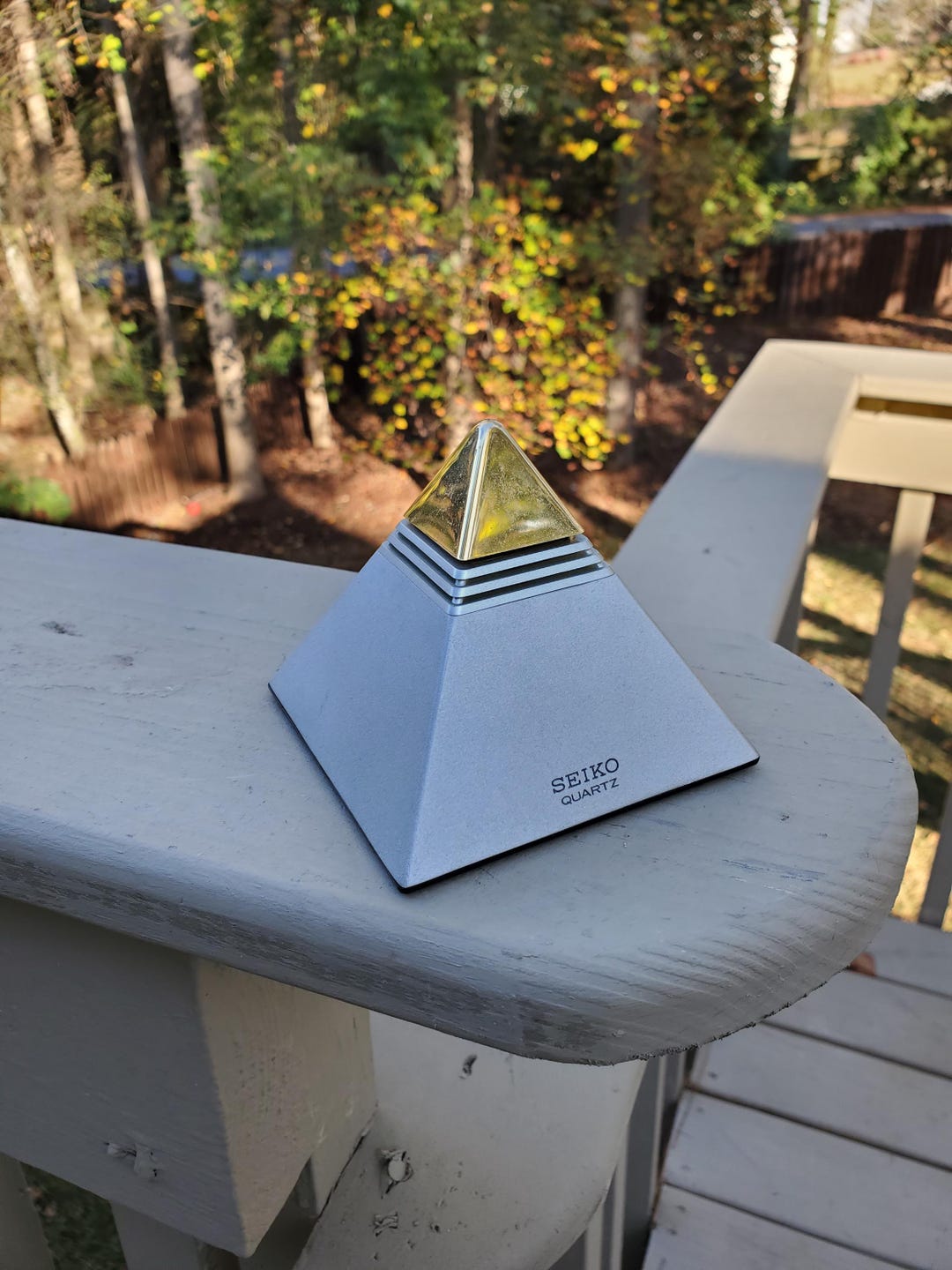 Vintage Seiko Pyramid Talking Alarm Clock - Etsy