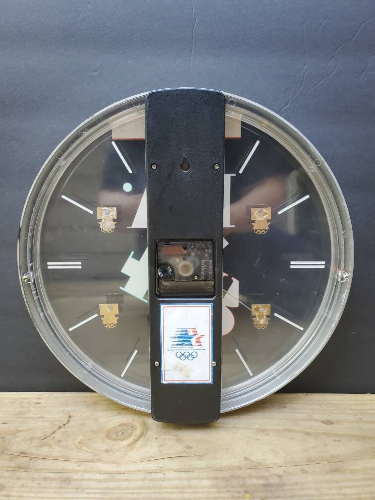 Vintage 1984 Los Angeles Olympic Clock | Etsy