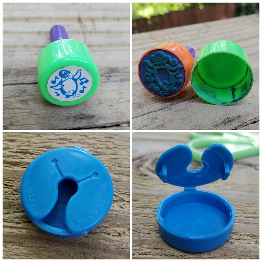 Vintage Lisa Frank Stamp Set | Etsy