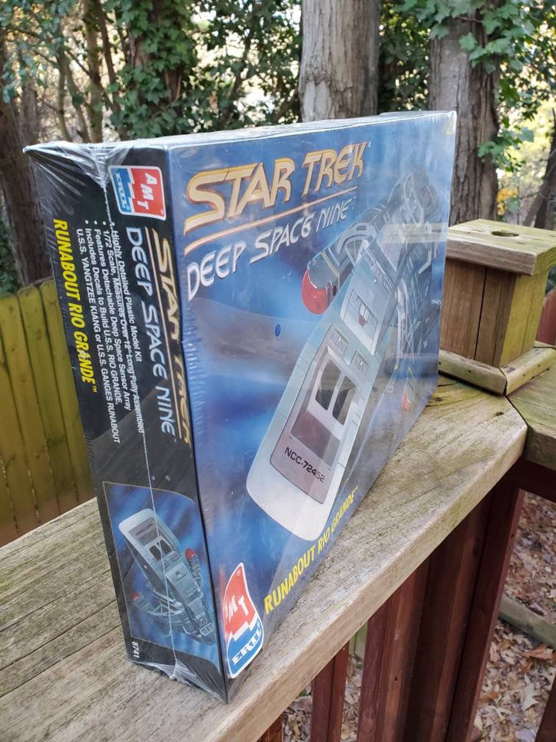 Vintage AMT ERTL Star Trek Deep Space Nine Runabout Rio Grande - Etsy