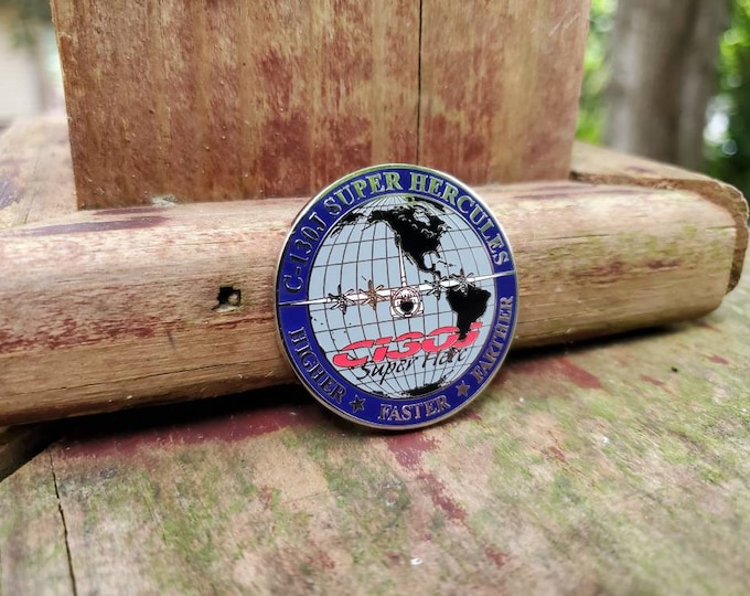 C-130J Super Hercules Lockheed Martin Challenge Coin - Etsy