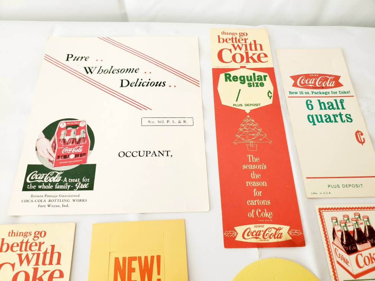 Vintage Coke Coca-cola Advertising Coupon Lot | Etsy