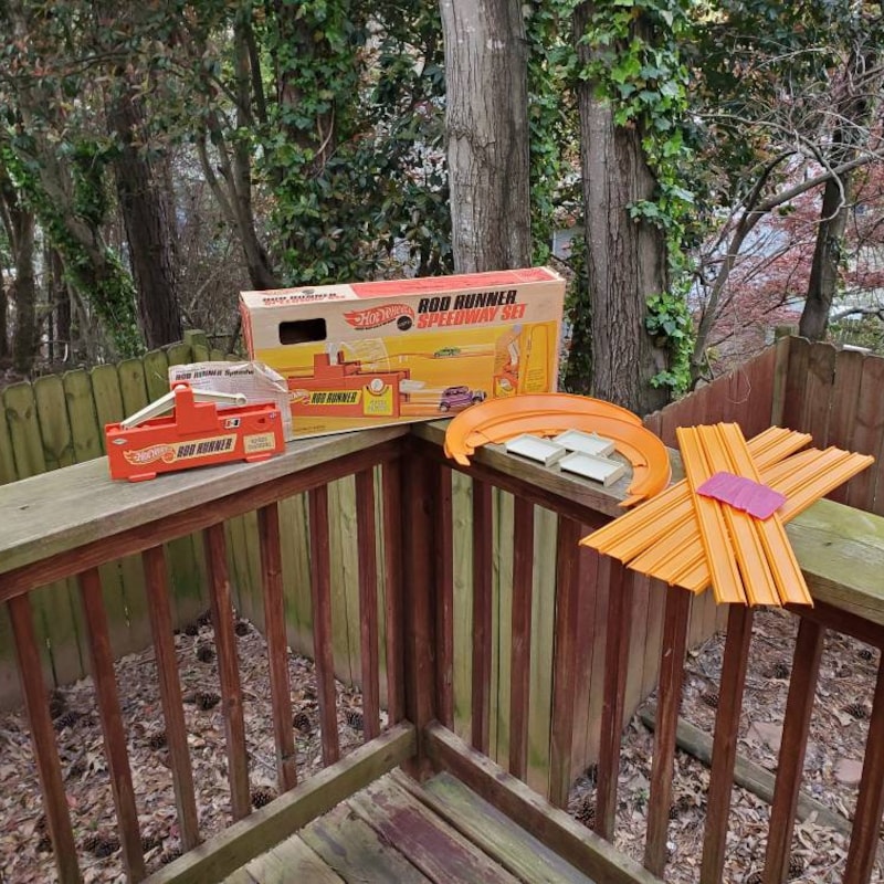 Vintage Hot Wheels Track Set - Etsy