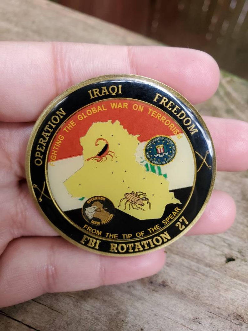 Operation Iraqi Freedom Challenge Coin - Etsy