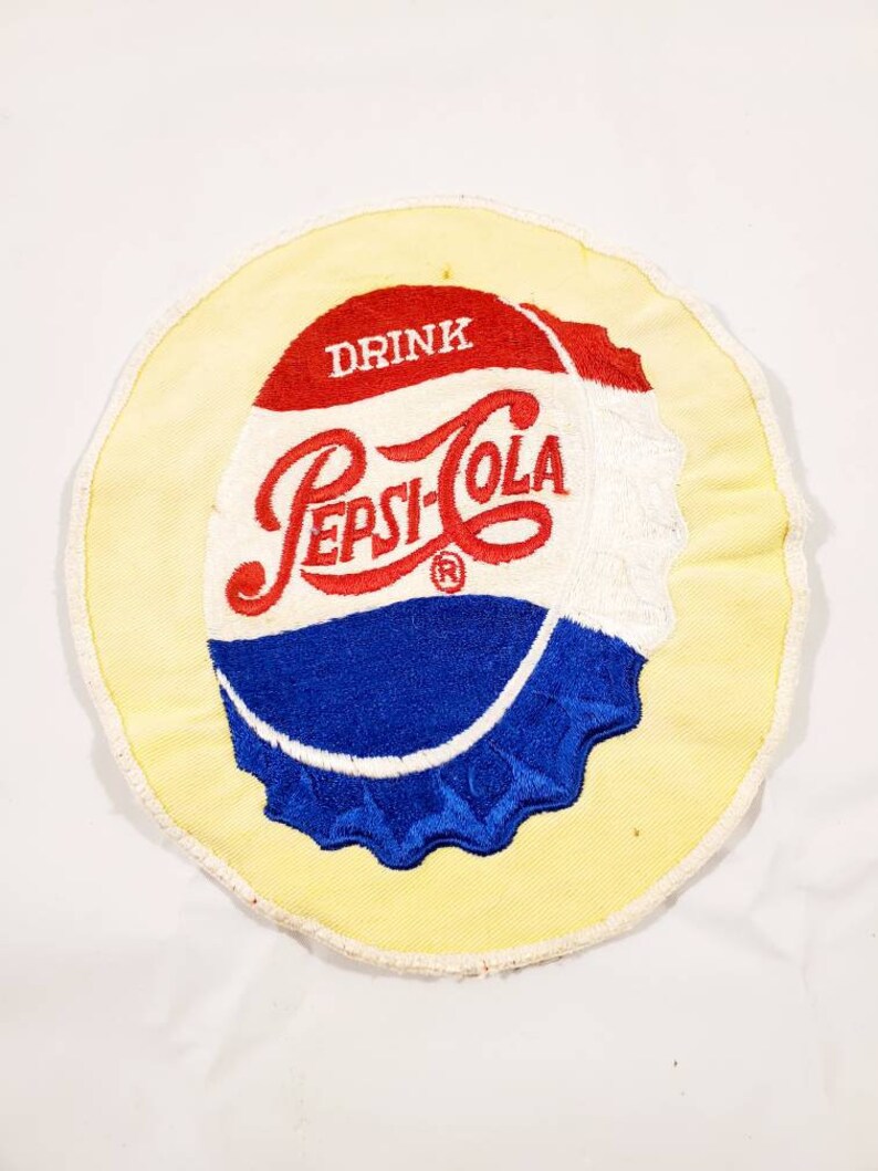 Vintage Drink Pepsi-cola Uniform Patch | Etsy
