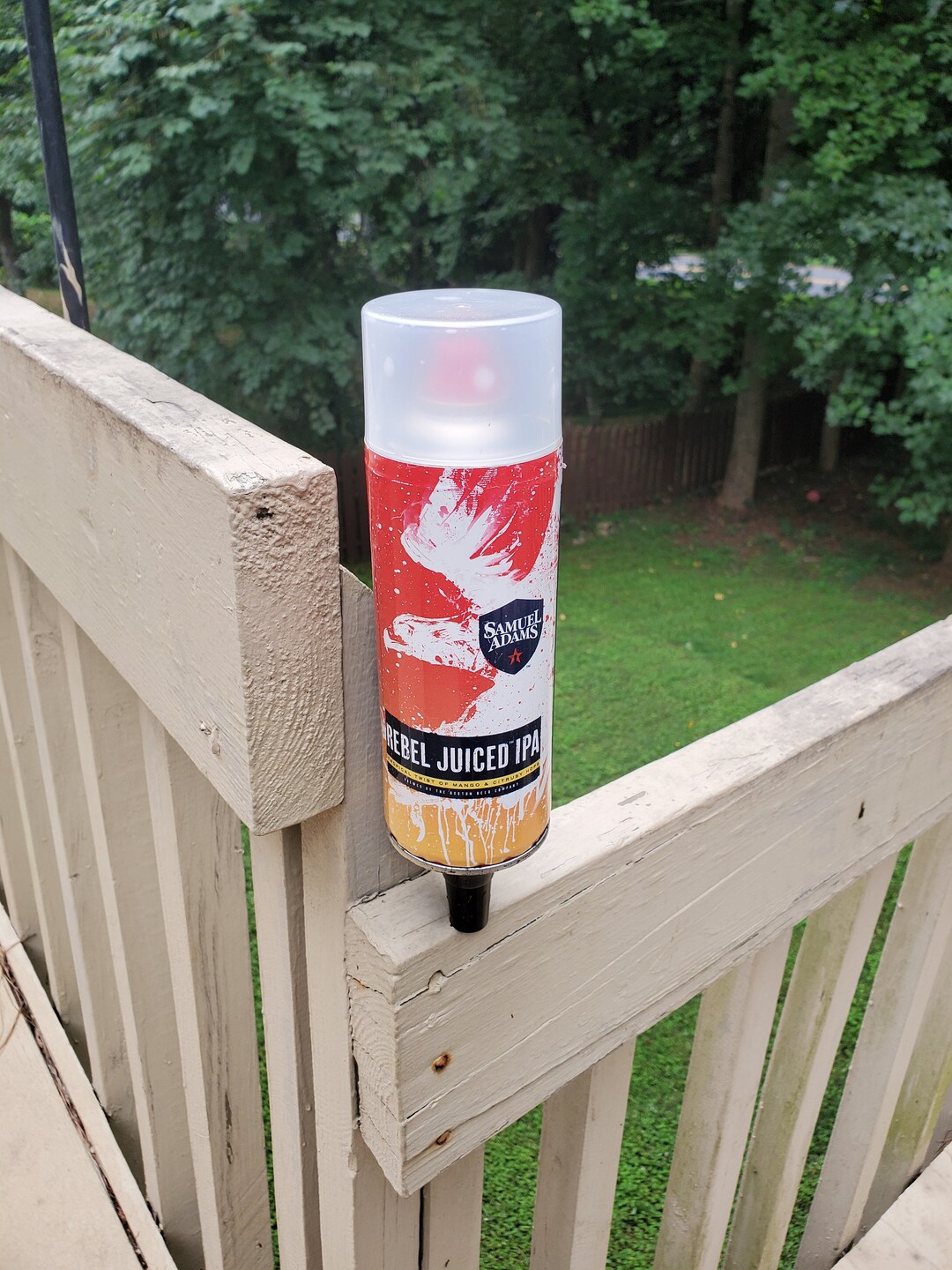 Original Samuel Adams Beer Tap Handle Rebel IPA Beer Spray Can Tap ...