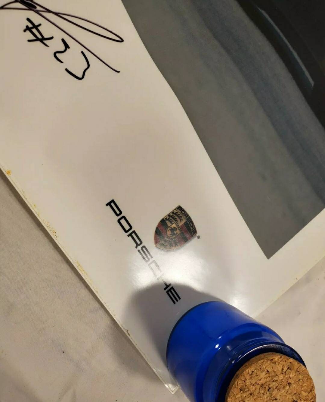 Vintage Porsche Decal Sticker Poster/ Photo Signed | Etsy