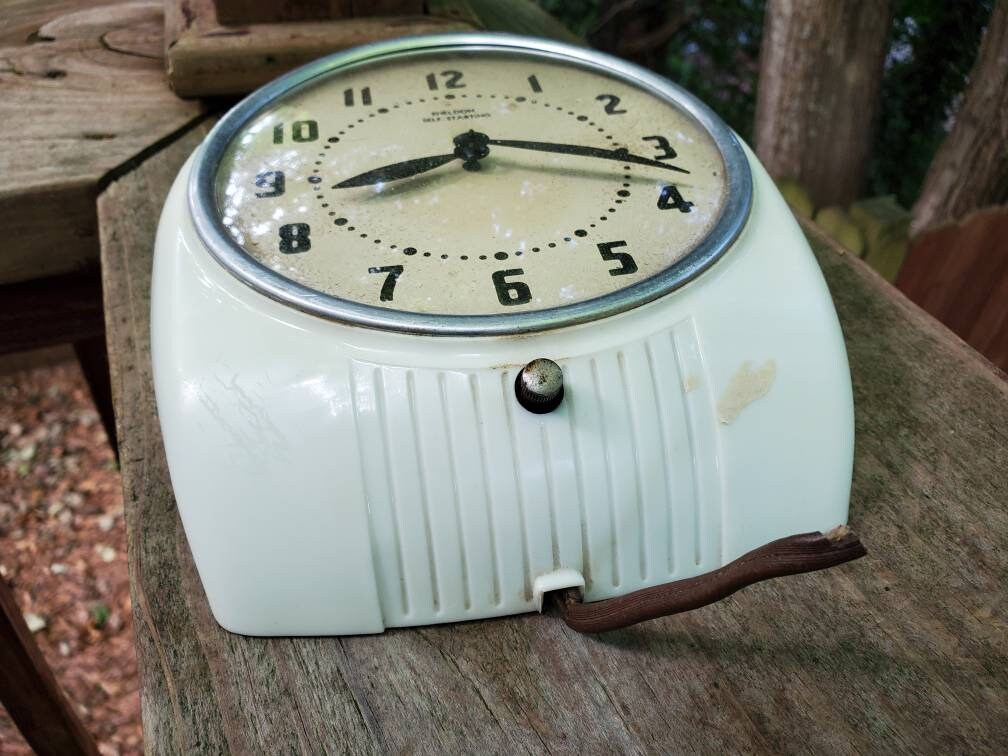 Vintage Sheldon Self Starting Clock Wall Clock K-200 - Etsy Hong Kong