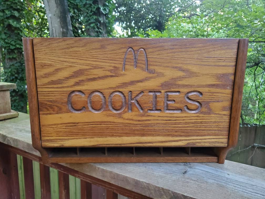 Vintage Mcdonald's Cookies Dispenser Store Display - Etsy