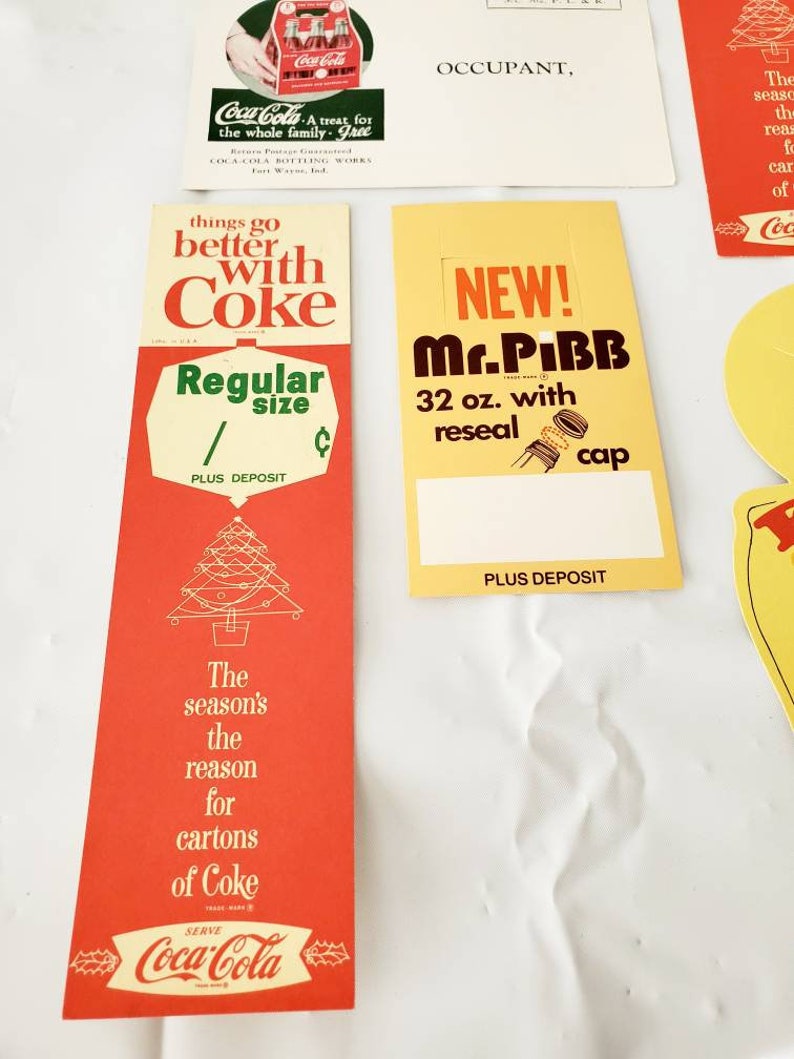 Vintage Coke Coca-cola Advertising Coupon Lot | Etsy