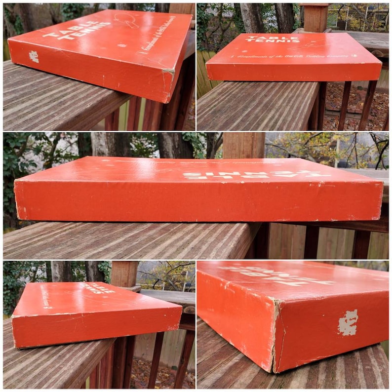 Vintage 1950s Coca Cola Table Tennis Ping Pong Set Etsy