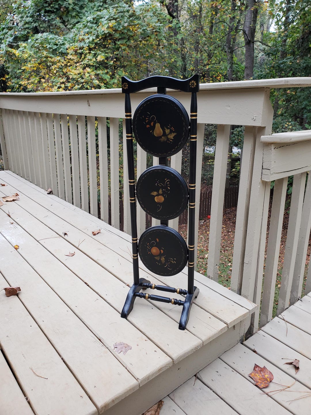 Vintage 3 Tier Pie Shelf Display Plant Stand - Etsy