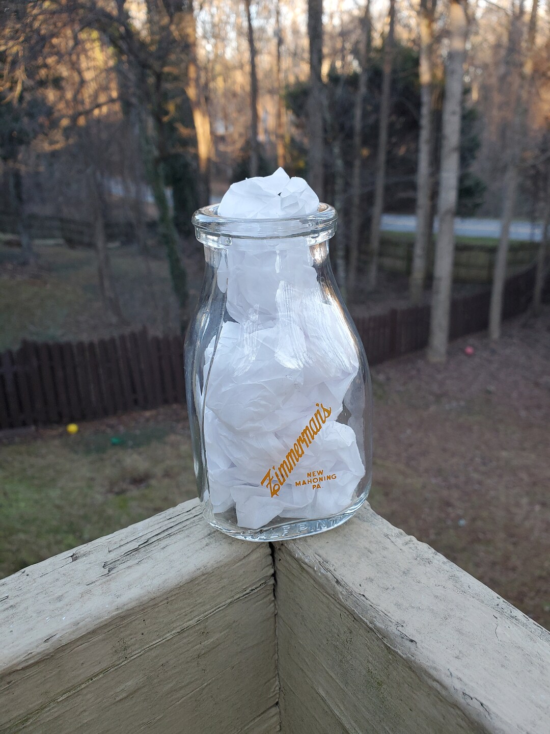 Vintage Zimmermans Dairy Milk Bottle Half Pint Milk Bottle - Etsy