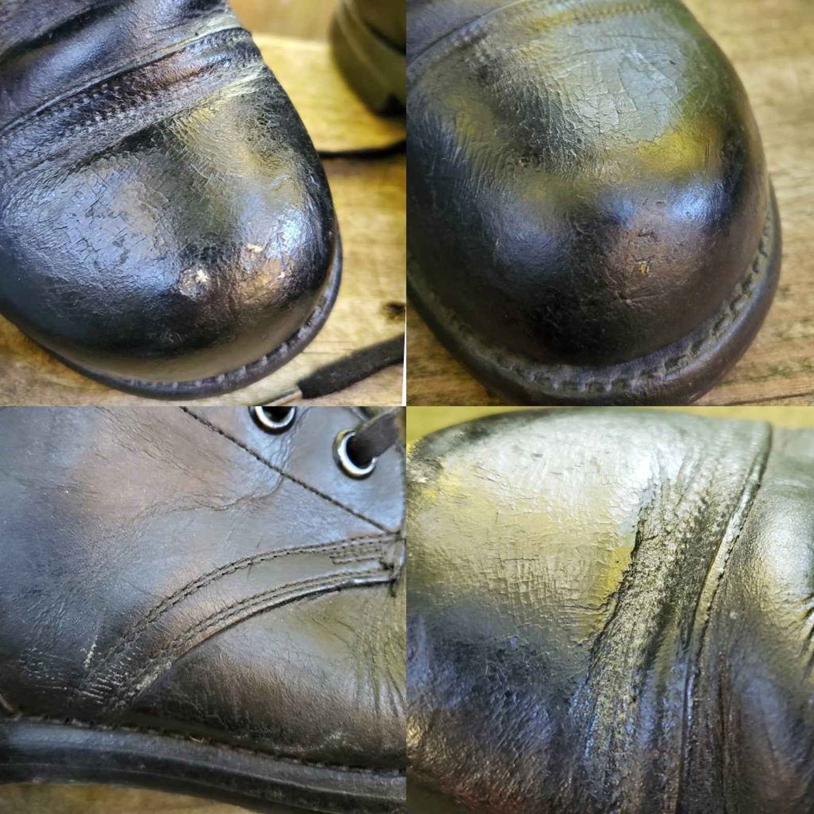 Vintage US Military Slipknot Leather Boots Military Boots - Etsy