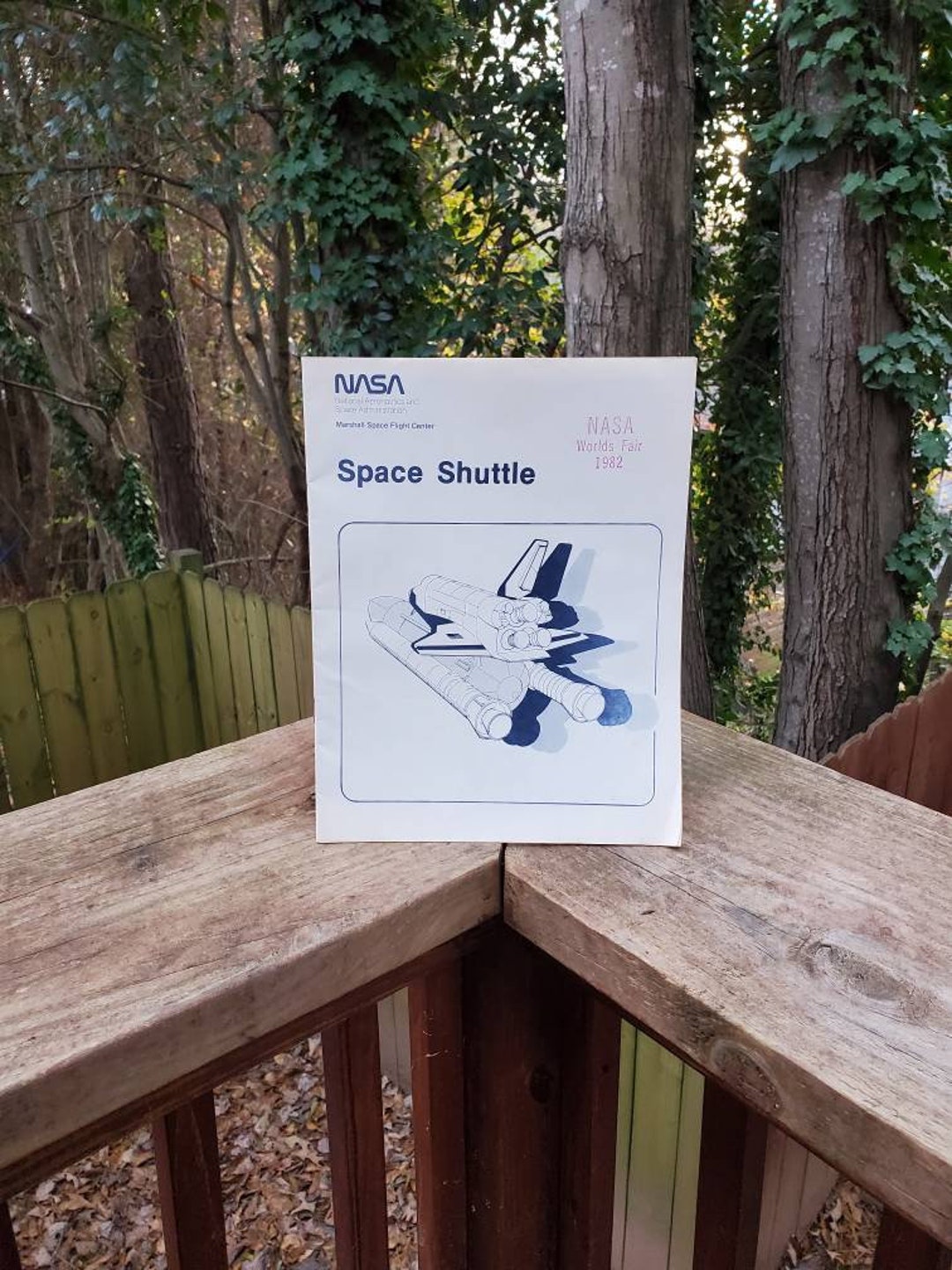 Vintage 1980s NASA World's Fair Space Shuttle Program Booklet - Etsy