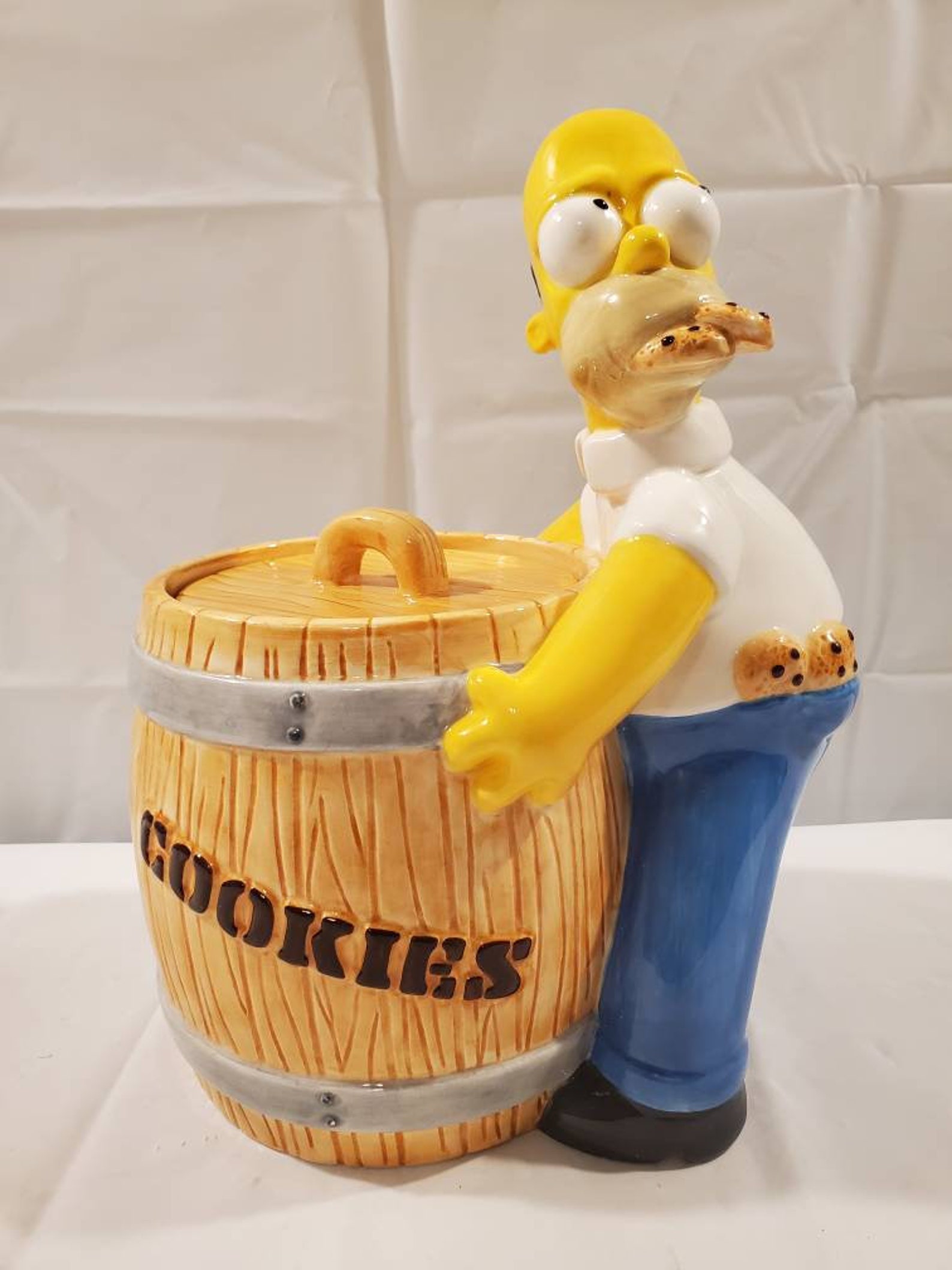 Vintage 1990s The Simpsons Homer Simpson Cookie Jar | Etsy