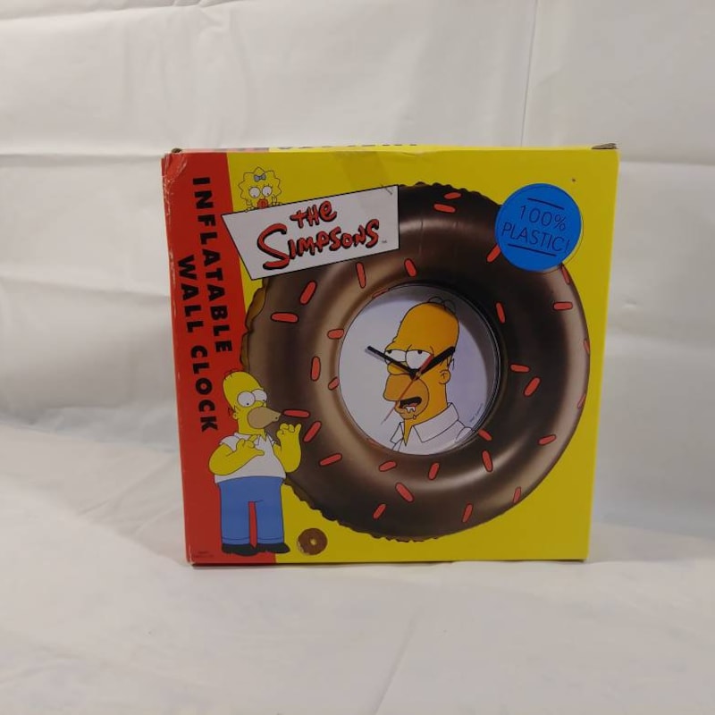 The Simpsons Wall Clock - Etsy