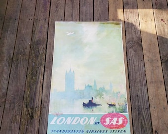 Hi-res Print - A4, A3...20x30 Inch... SAS, Scandinavian Airlines System ...
