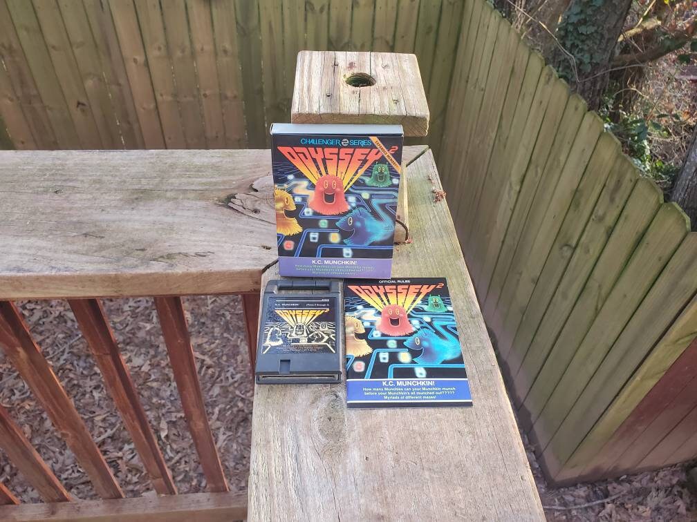 Vintage Magnavox Odyssey K.C. Munchkin Game - Etsy