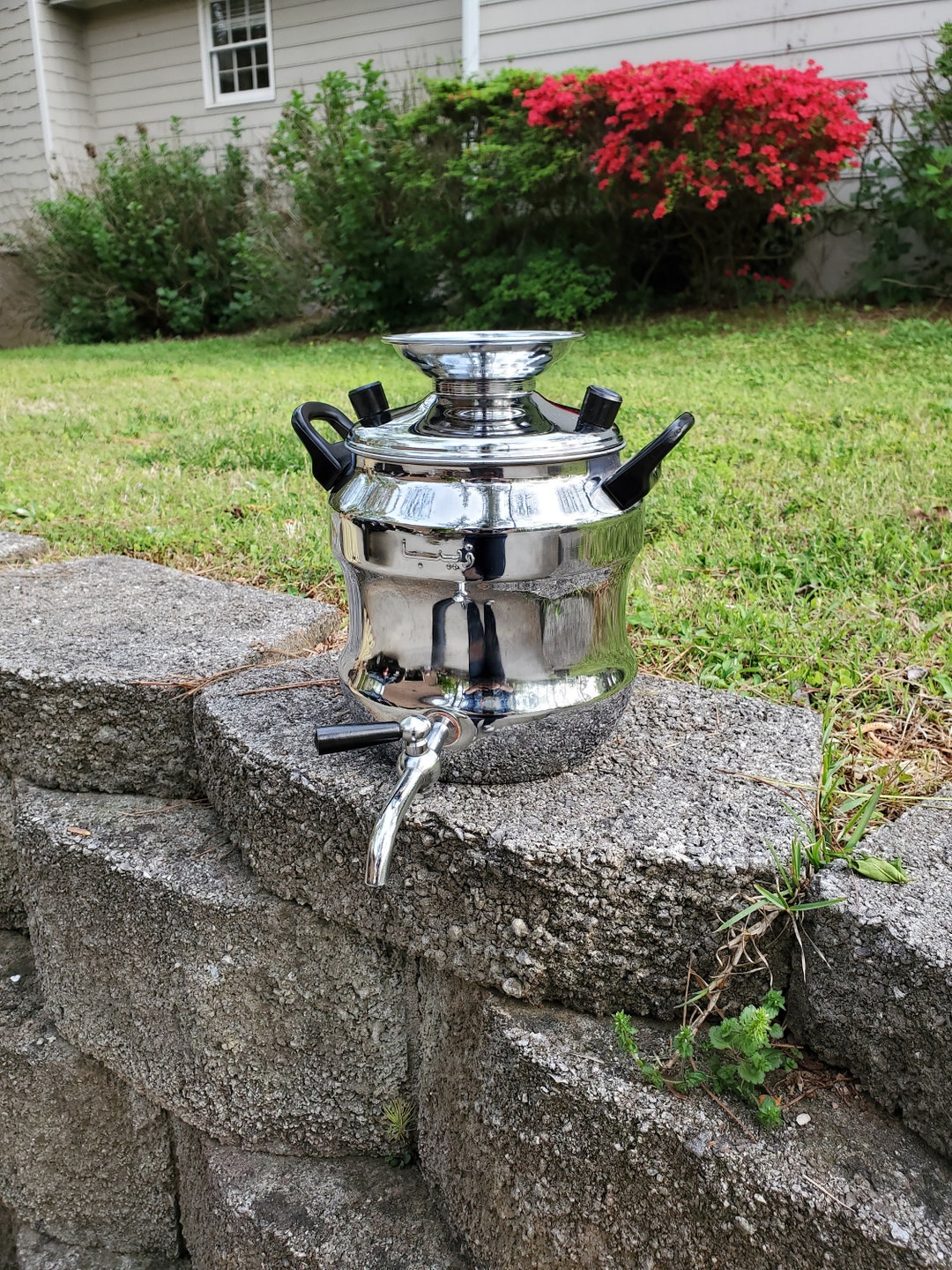 Vintage Chrome Samovar Drink Dispenser Coffee Dispenser - Etsy