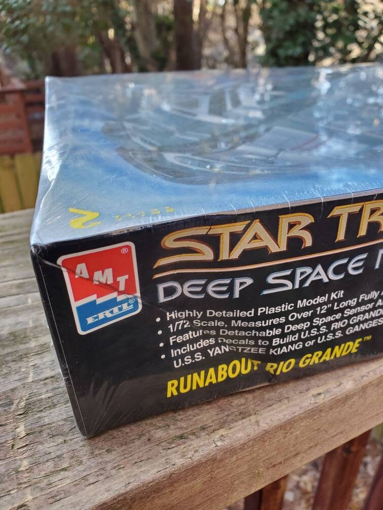 Vintage AMT ERTL Star Trek Deep Space Nine Runabout Rio Grande - Etsy
