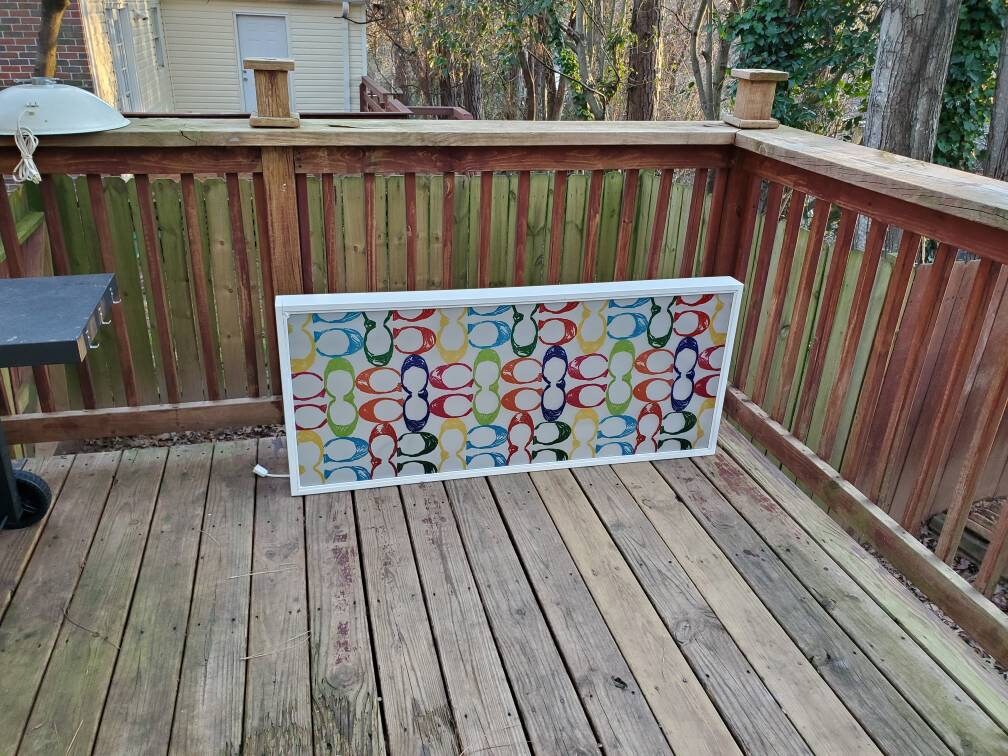 Authentic Coach Store Display Sign Transparent Window Sign - Etsy