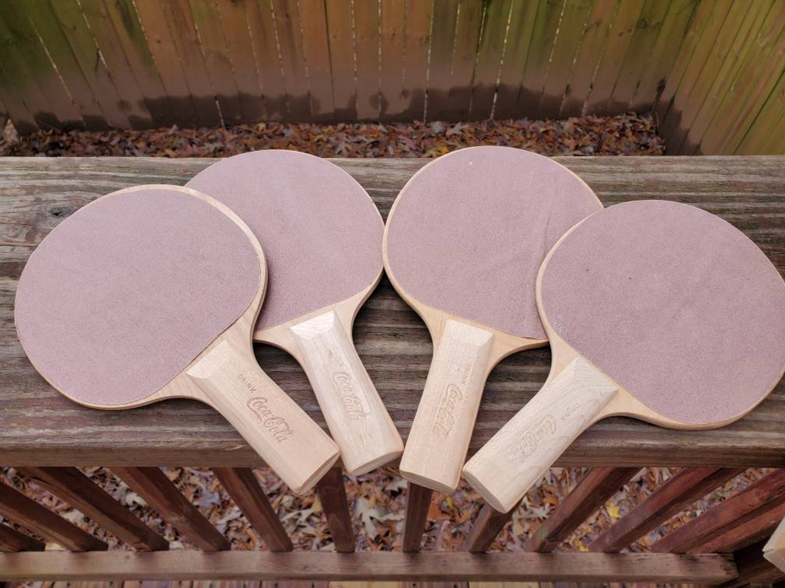 Vintage 1950s Coca-cola Table Tennis Ping Pong Set | Etsy